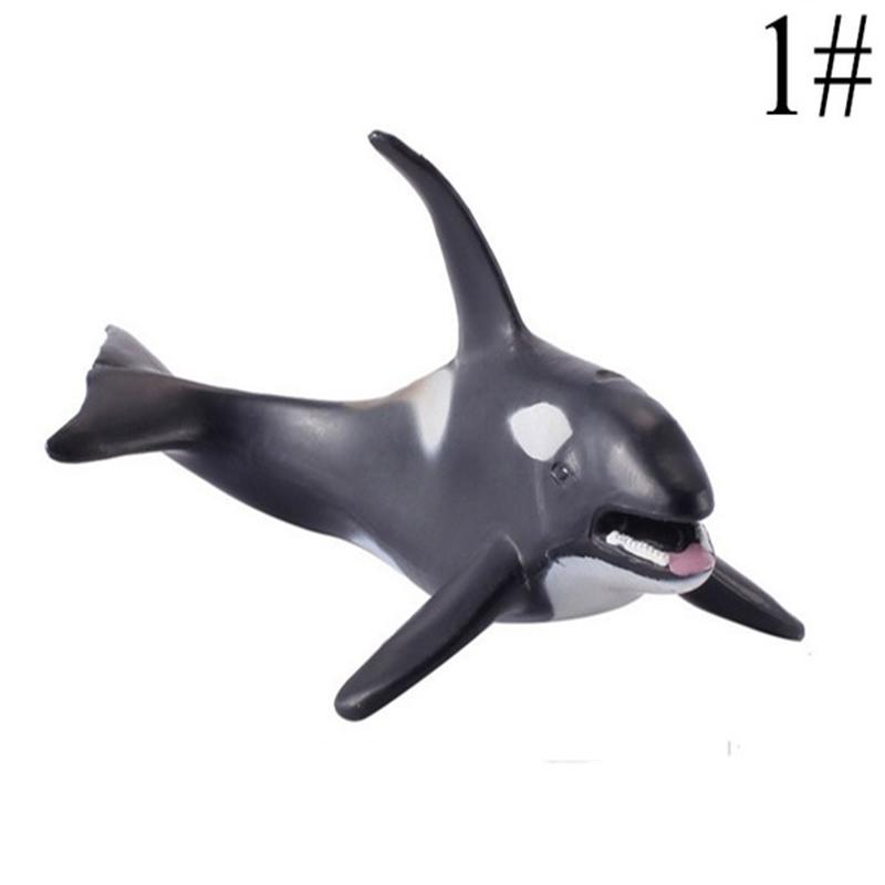 Buy 8 Types Marine Animals Sea Turtles Shark Whale Dolphin Model ...