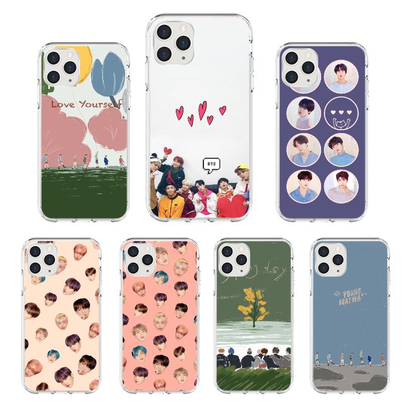 Buy Cartoon BTS Protective Cell Phone Case for iPhone 6 7 iPhone 8 Plus ...