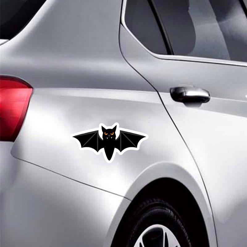 Buy Metvi Sticker Cartoon Bat Car Sticker PVC Waterproof Animals Window ...