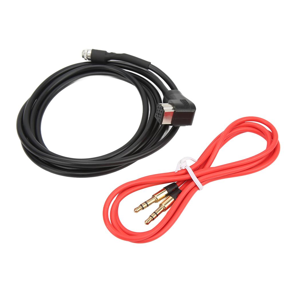 Satın alın Aux in Input Adapter Female 3.5mm Jack Car Radio Audio Cable for Pioneer IP BUS AVIC ...