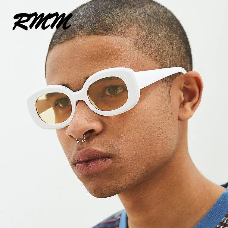 Buy Unisex hip hop Broad-edged large frame square Sunglasses European ...