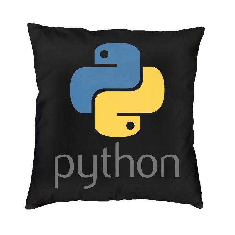 Satın alın Programmer Python Symbol Cushion Cover Computer Developer Programming Coder Floor ...
