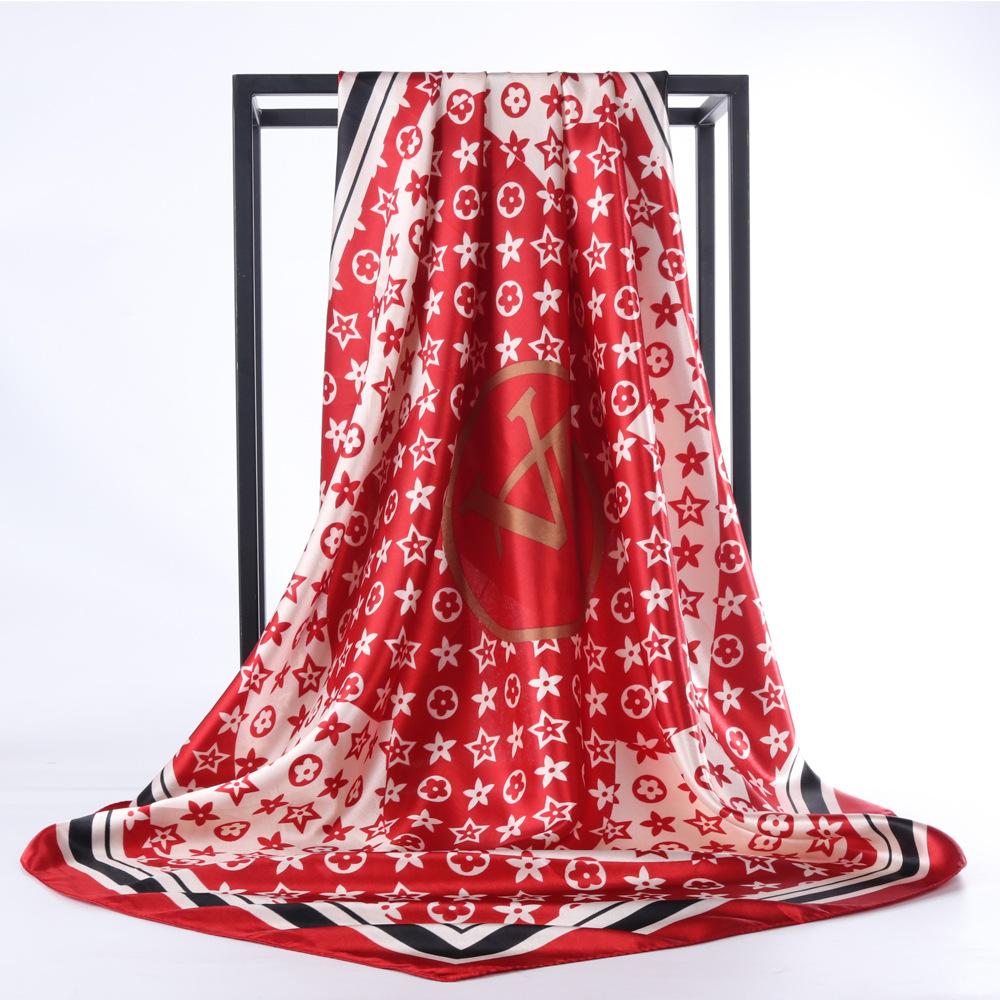 High-quality Luxurious Silk Scarves Headband Scarfs Neck Scarf For ...