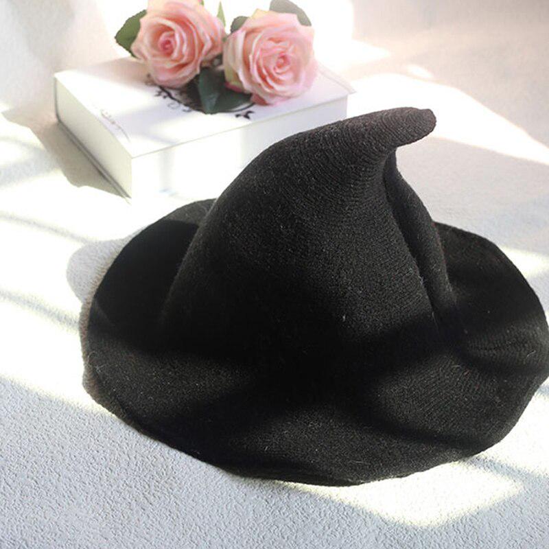 Buy Vintage Pointed Hat Autumn and Winter Fashion Hat Halloween ...