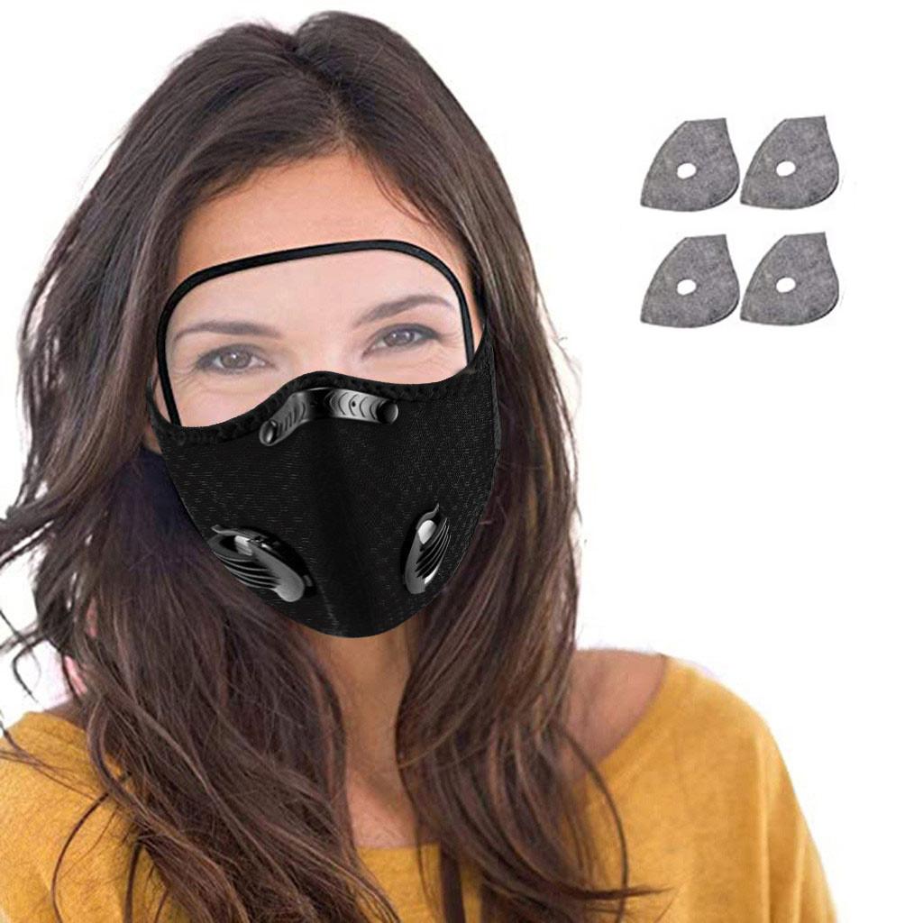 Cheap Breathable Mouth Mask Unisex Protection Mask With Eyes Shield ...
