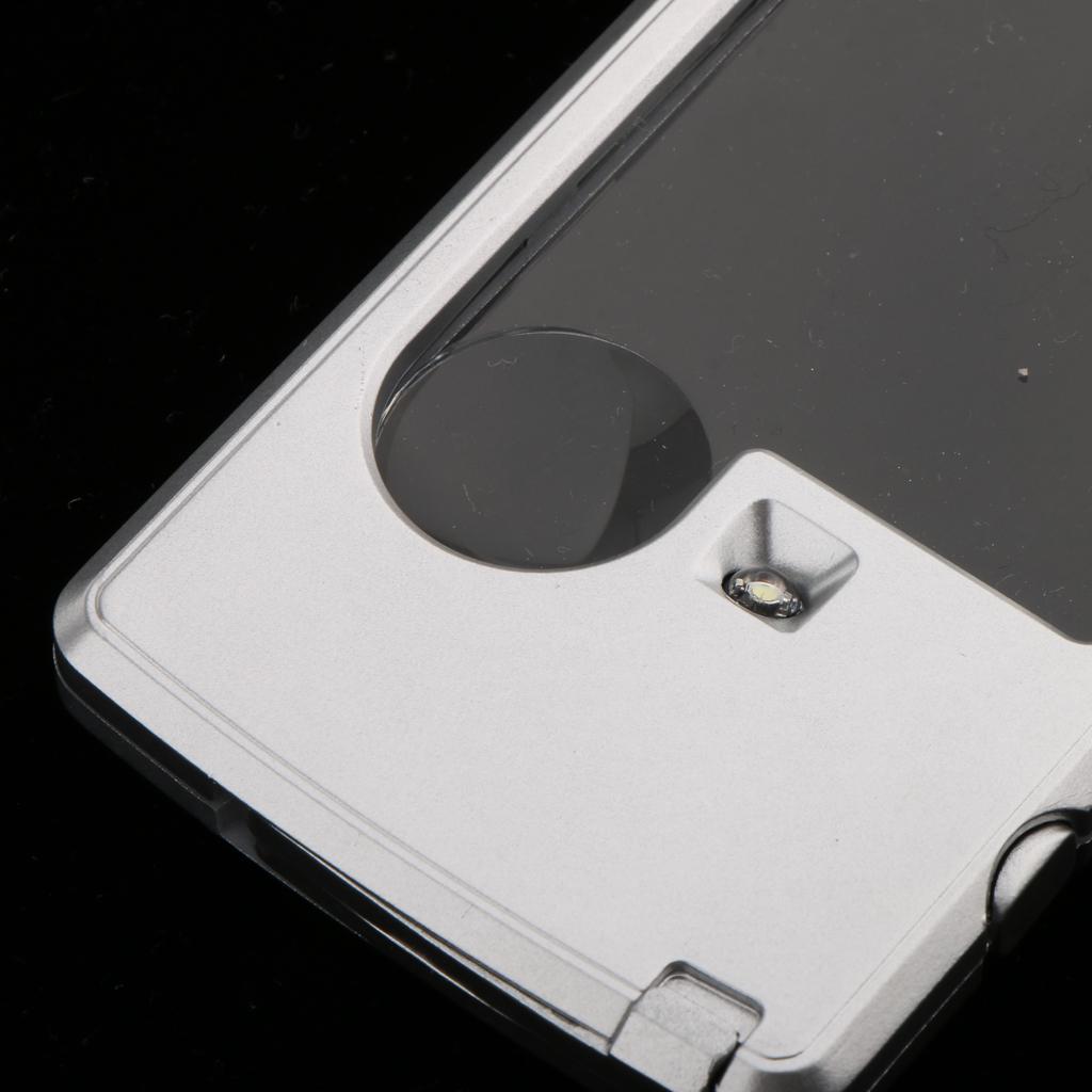 Buy Square 3X 6X LED Magnifying Lens Loupe Magnifier Magnification ...