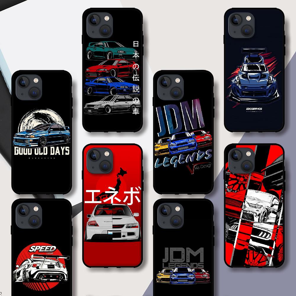 Buy JDM Drift Japanese Sports Car Phone Case Cover For Iphone Xiaomi Mi ...