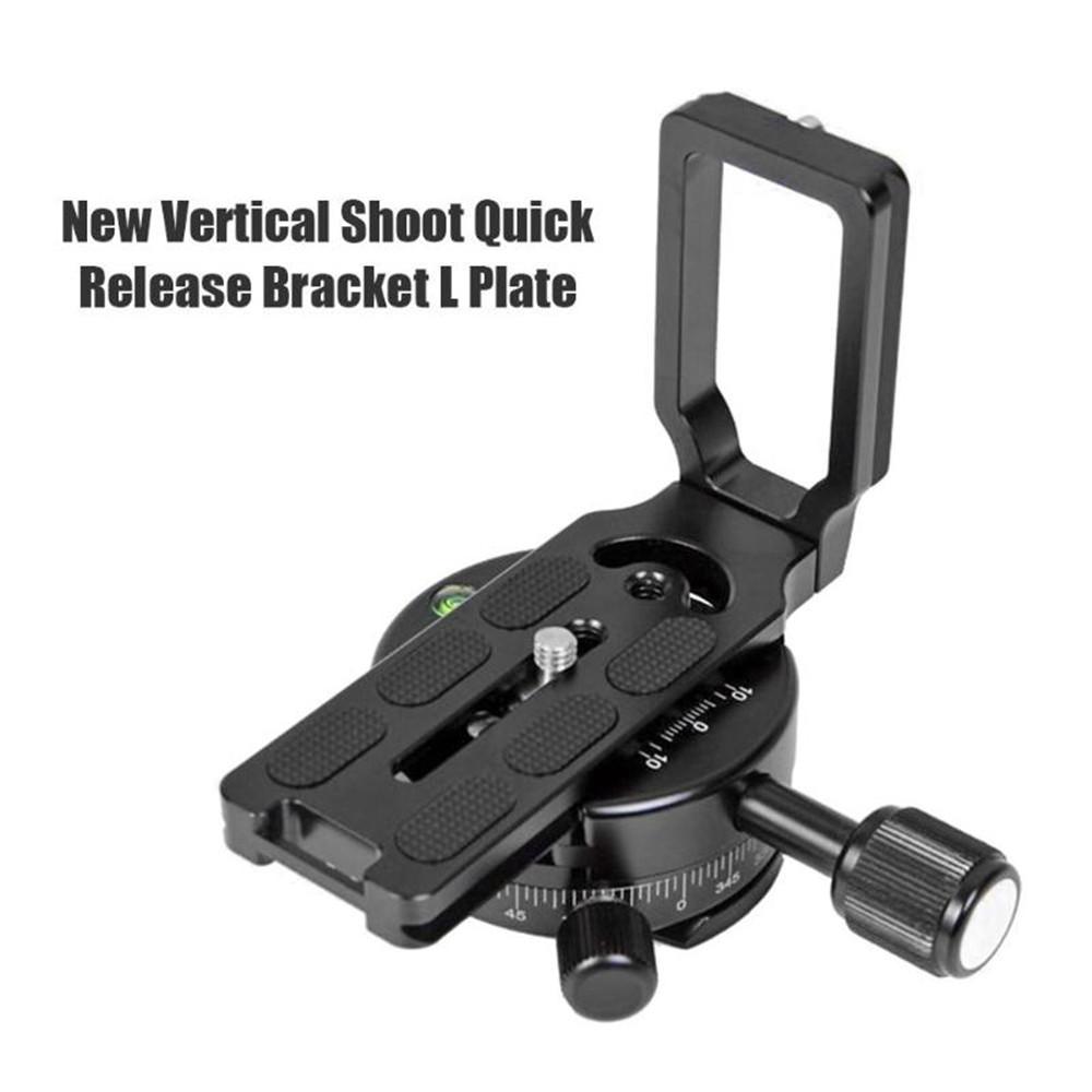 Buy L-Shape Quick Release Plate Stand Holder L-Type Camera Bracket DSLR ...