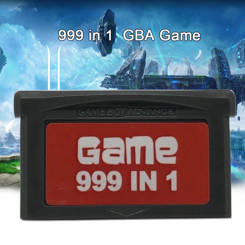 Buy GBA SP Game Card 999-in-1 with Storage Box Multiple Classic Game ...