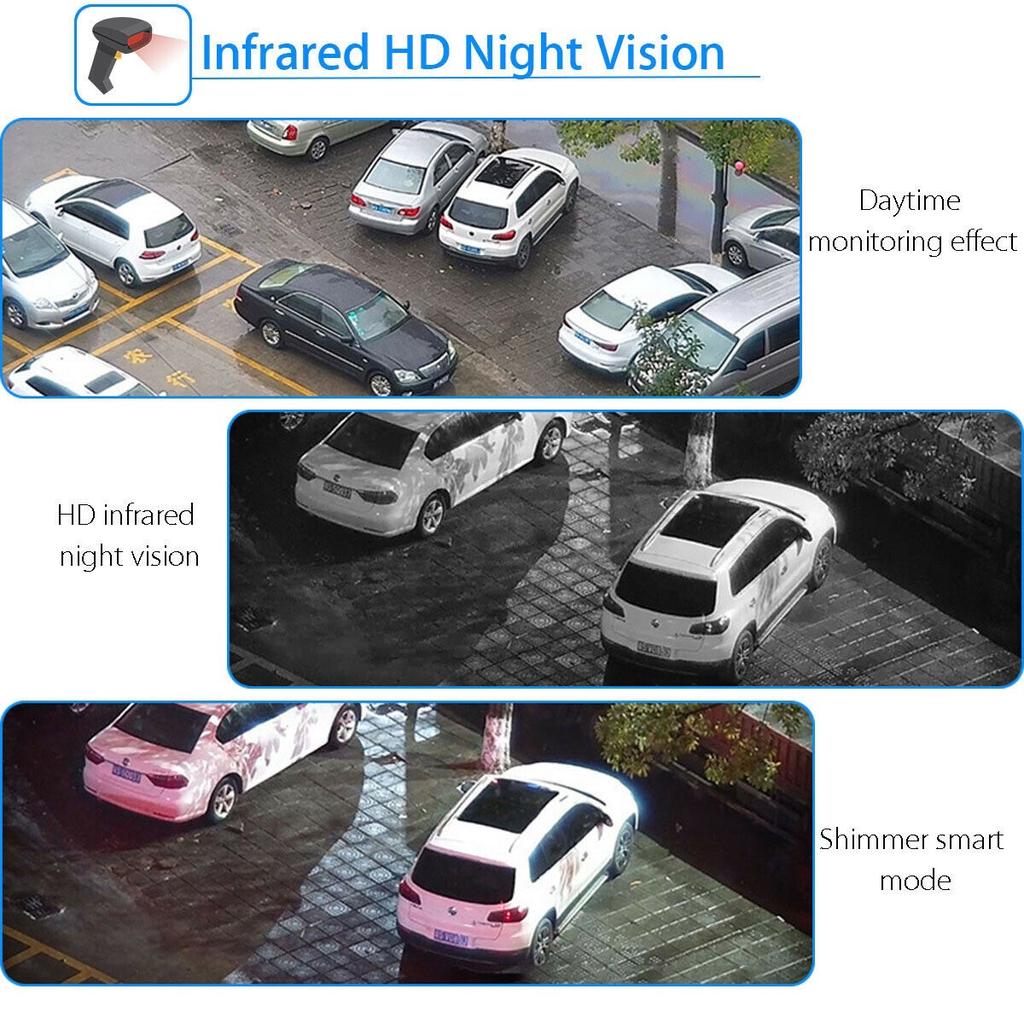 Buy 2019 New Wireless Night Vision Camera 7 LED 2MP HD 1080P WiFi ...