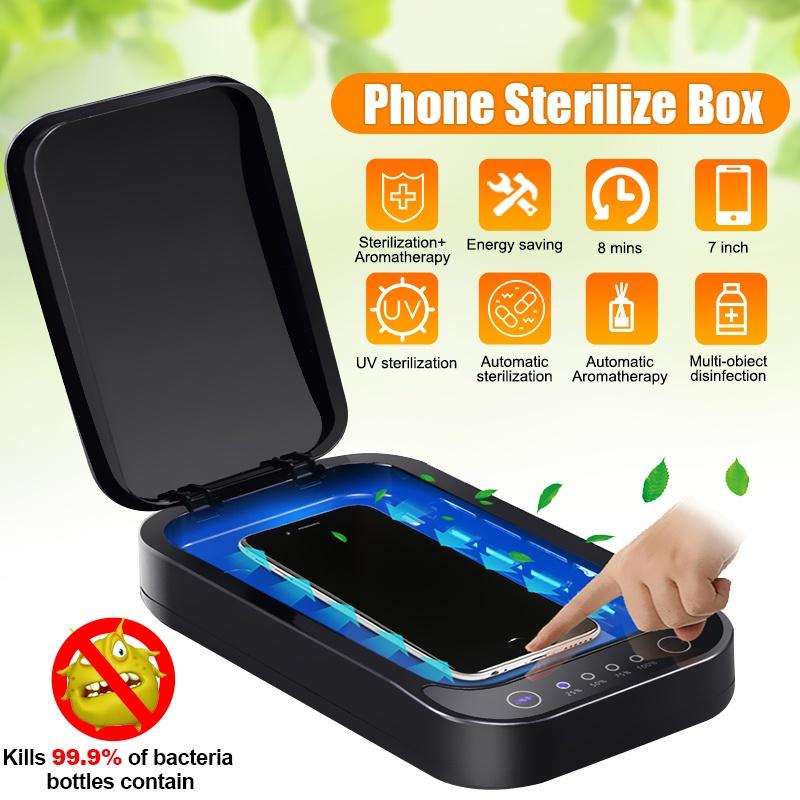 Buy 5V UV Phone Sterilizer Box Jewelry Phones Cleaner Personal ...