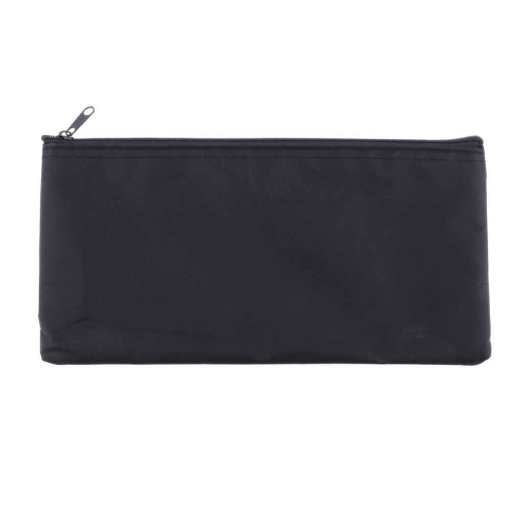 Mic Protective Bags Soft Storage Pouch Microphone Zipper Bag Black ...