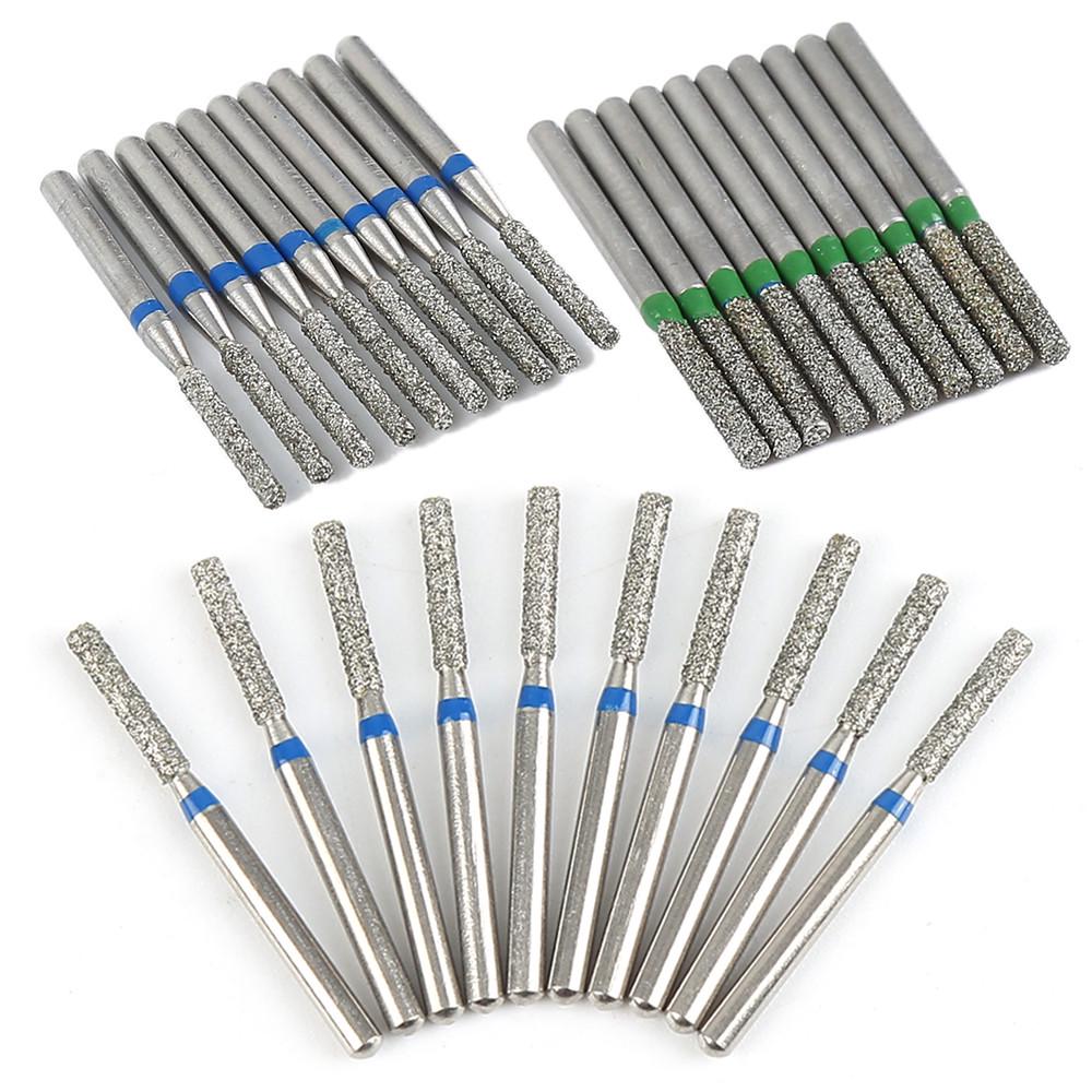 Buy High Speed Electric SF Series Diamond Burs 10 Pcs Dental Polishing ...