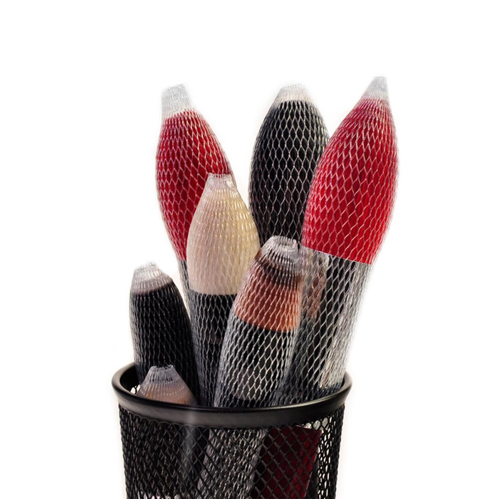 Buy 20Pcs/set Multi-colored Makeup Brush Mesh Cover at affordable ...