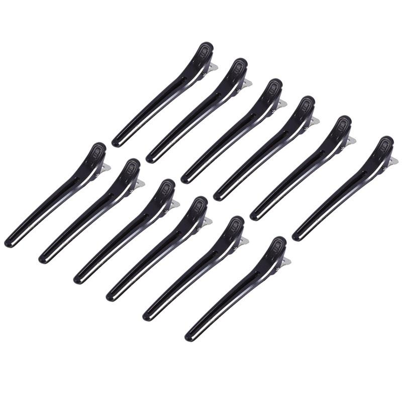 Buy 12PCS/Pack Salon Hair Sectioning Clip Aluminium Alloy Hairdressing ...