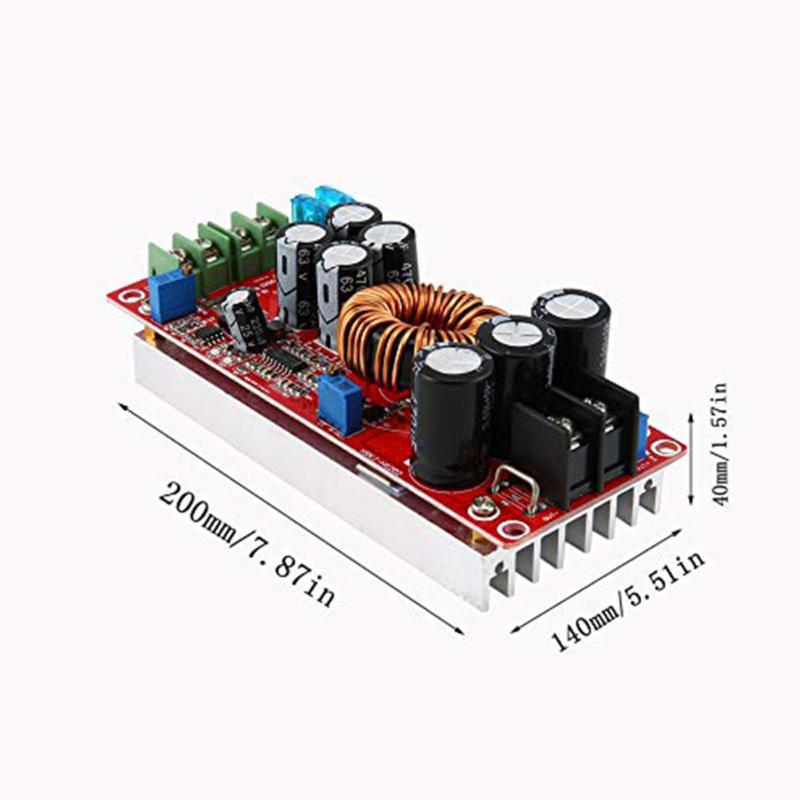 Cheap 1200W 20A DC Converter Boost Car Step-up Power Supply Module 8 ...