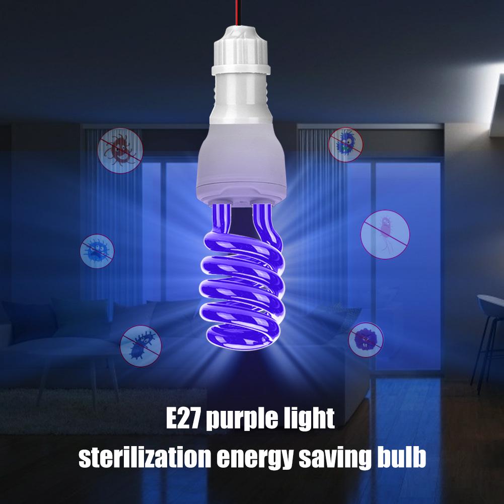 Buy E27 UV Germicidal Light Bulb Kill Insect Pest Energy Saving Spiral ...