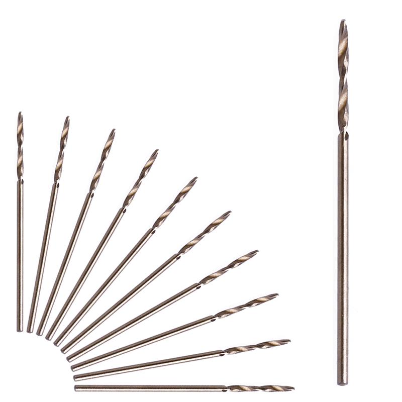 1mm 10Pcs M35 Triangle Shank HSS-Co Cobalt Twist Drill Spiral Drill Bit Set-buy at a low prices ...