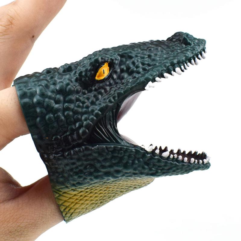 Buy Soft Simulate Alligator Finger Puppet Story Telling Prop ...