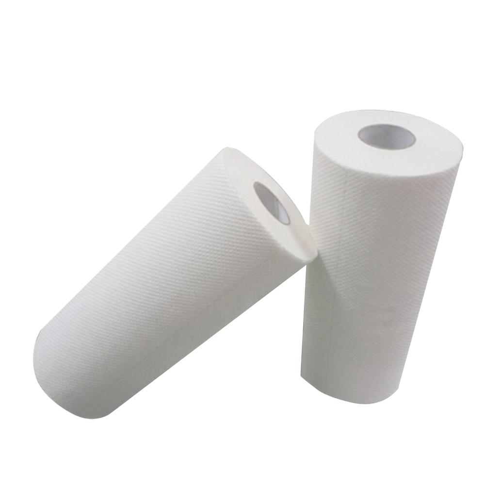 Buy 2PCS Kitchen Paper Roll Easy To Use Unique Clean Use Tool for Daily ...