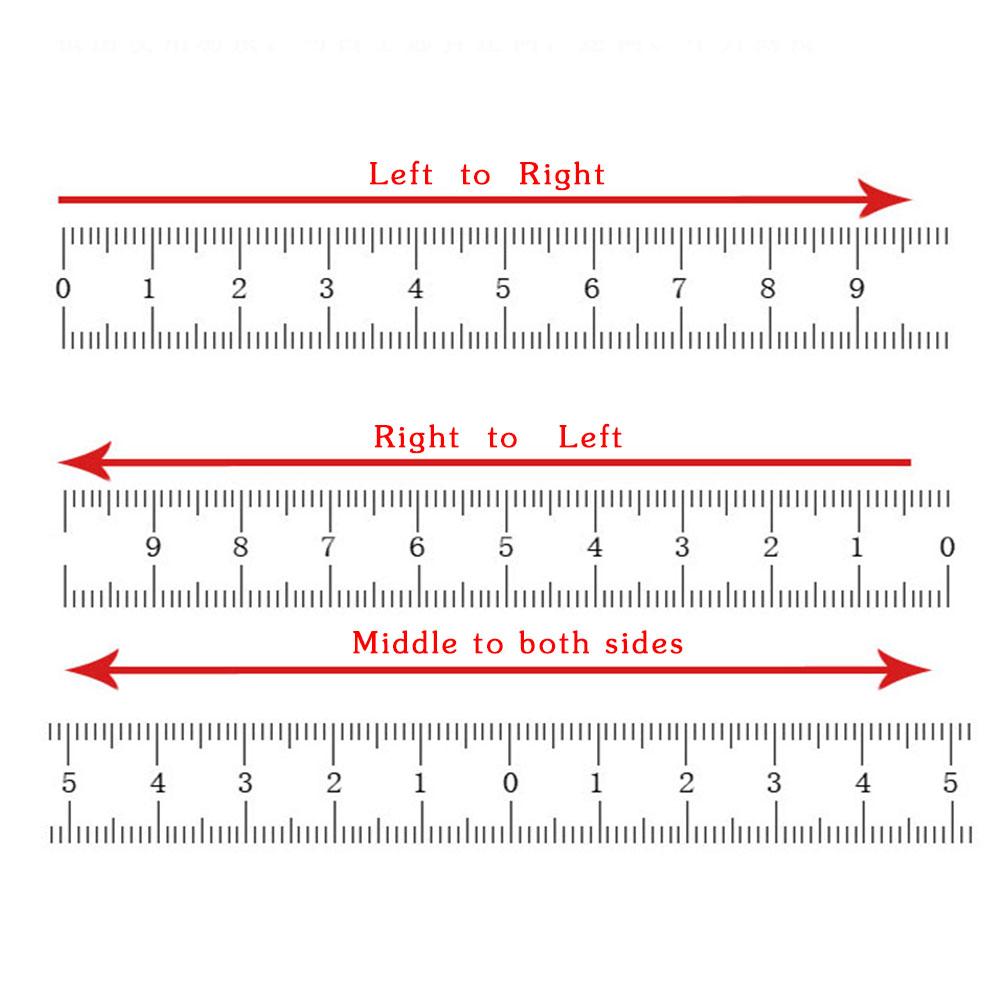 Cheap Stainless Steel Ruler Sticky Scale High Precision Adhesive ...