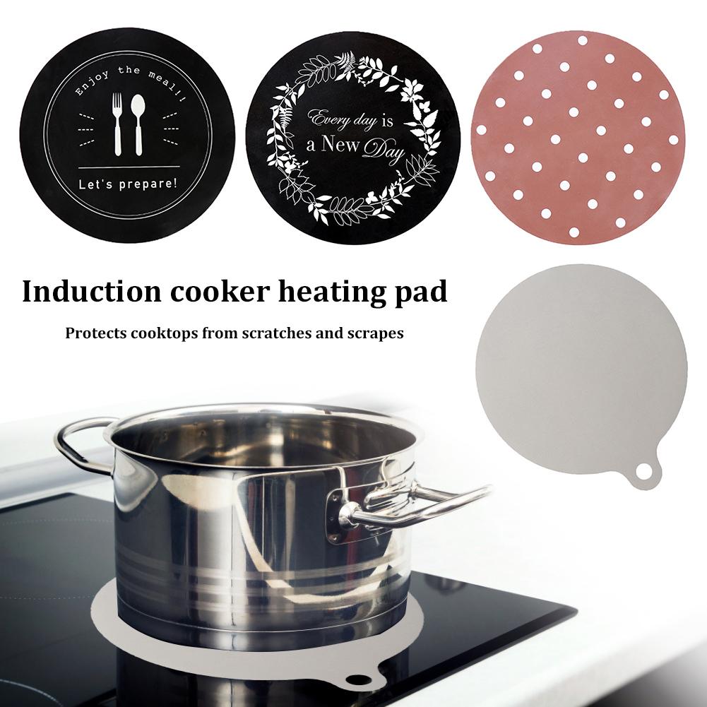 Buy Stove Mat Pad Induction Cooktops Magnetic Non-slip Silicone Scratch ...
