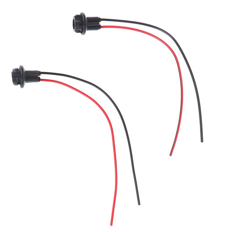 Buy 2Pcs Light Bulb Socket T10 W5W Soft Rubber Light Bulb Socket Lamp ...