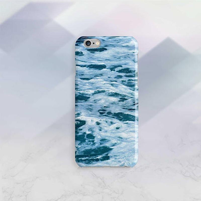 Ocean Foam phone case iPhone 4 5 6 7s plus 8 case Samsung Galaxy S4 S5 ...