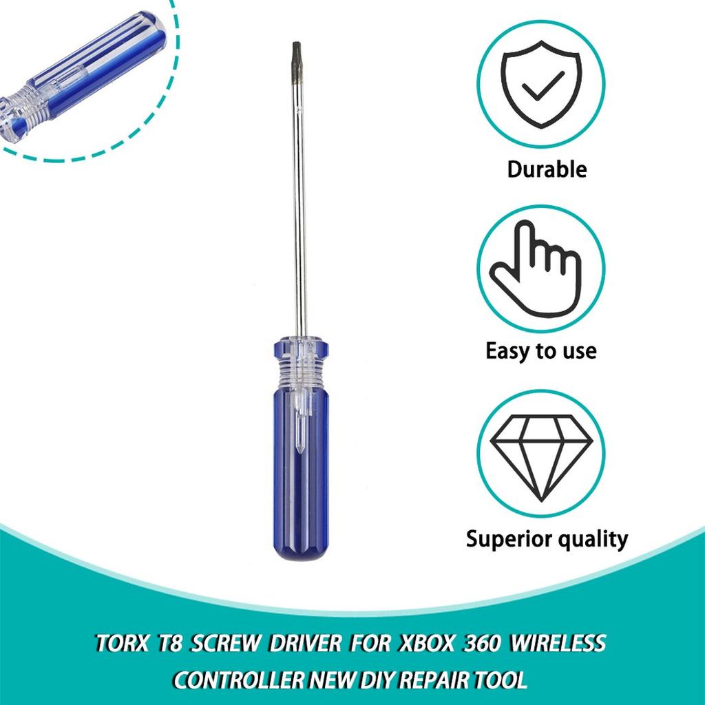 Buy MIU Torx T8 Screw driver for Xbox 360 Wireless Controller New DIY ...
