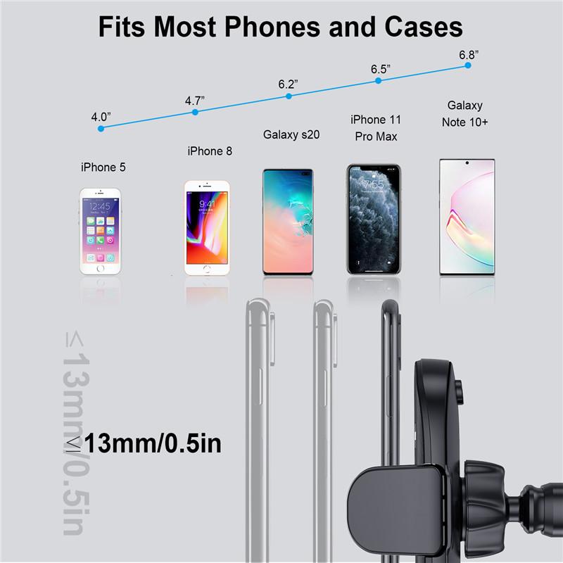 360 Degree Car Holder Slot Mount Bracket For Mobile Cell Phone iPhone ...