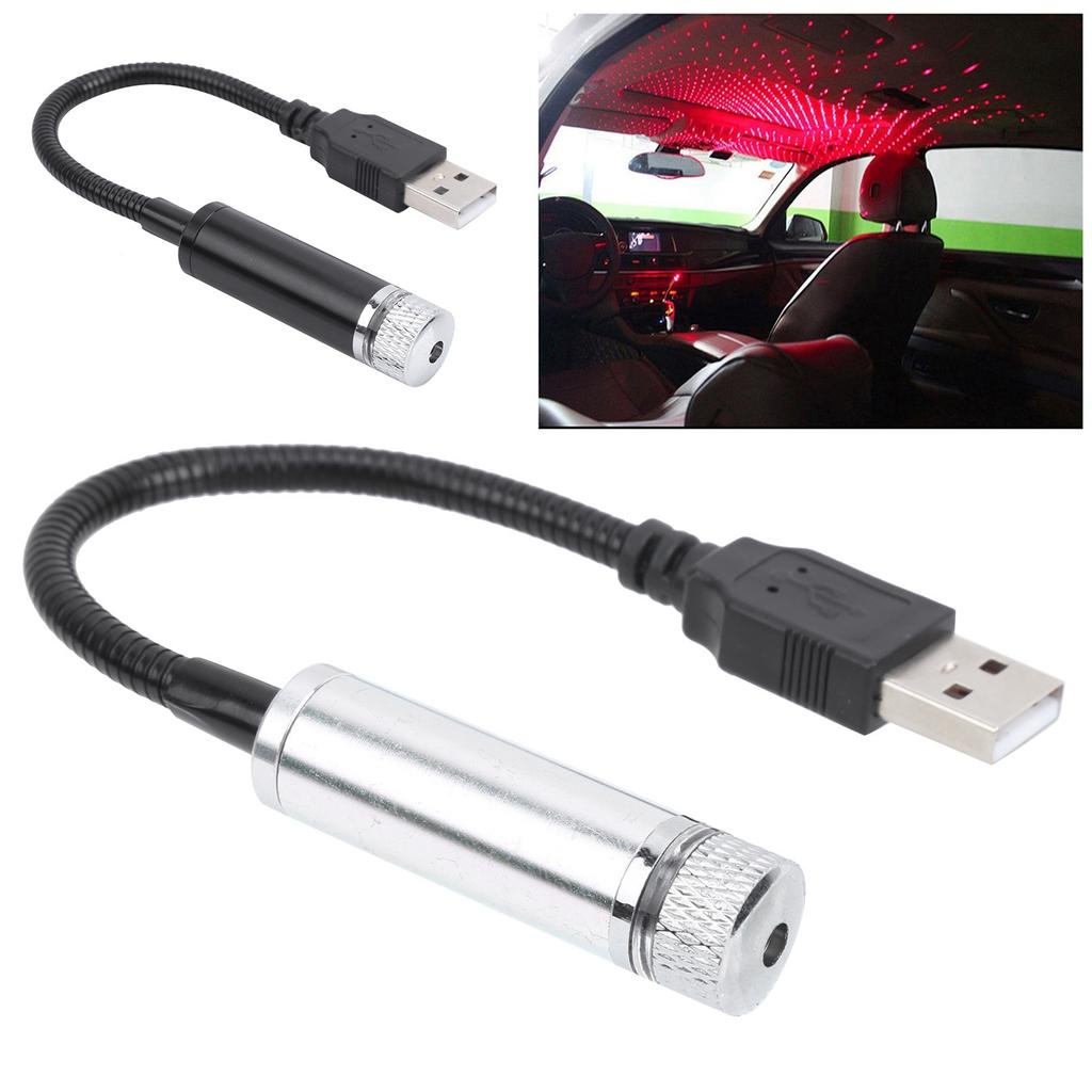 Interior Roof Star Sky Light Adjustable USB Romantic Ambient Projector ...