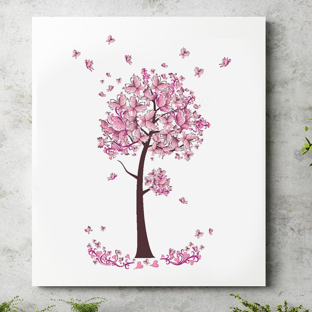 Buy Butterflies Tree Wall Sticker Vinyl Removable Art Wall Decals for ...