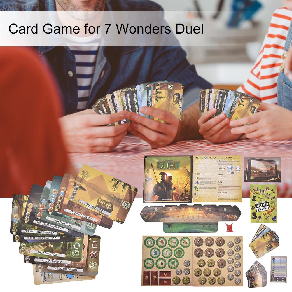 Buy Paper Card Board Games English Version 2 Players Use Small Miracle ...