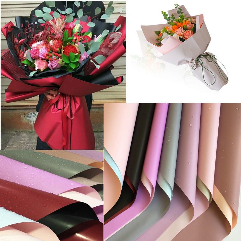 Cheap 20 Sheets New Paper Packaging Flowers Gift Wrapping Paper Matte ...