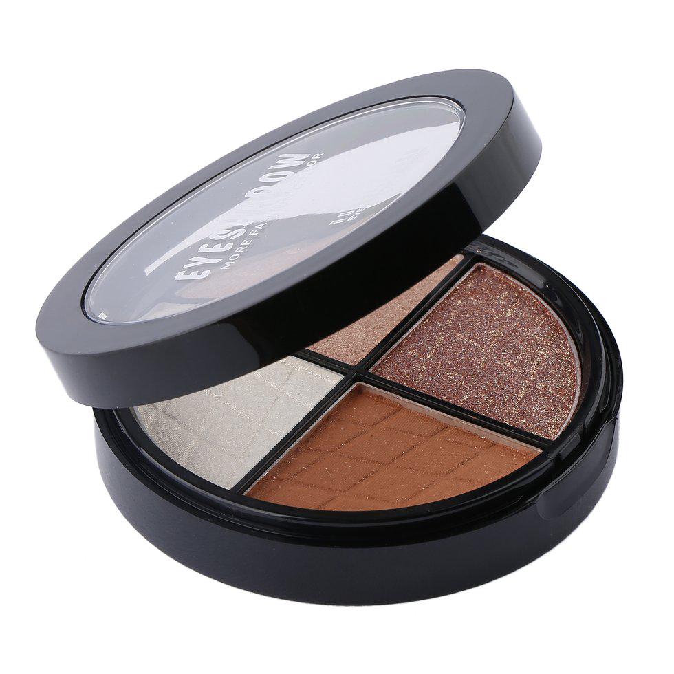 Buy 4 Colors Eye Shadow Palette Shining Shimmer Silky Pigments Eye ...