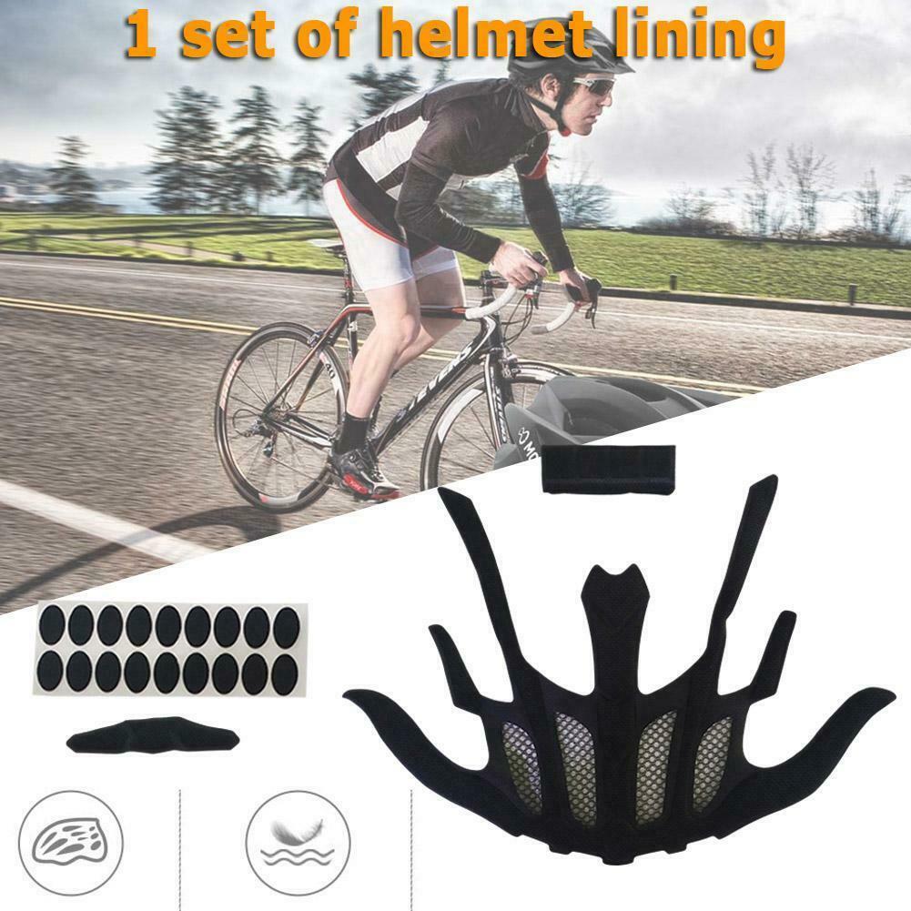 Universal Cycling Helmet Pads Cushion Bicycle Bike Helmet Lining ...