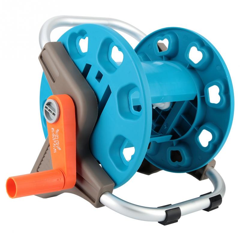 Buy G1/2 Water Pipe Garden Watering Trolley Reel Hose Rack Storage ...