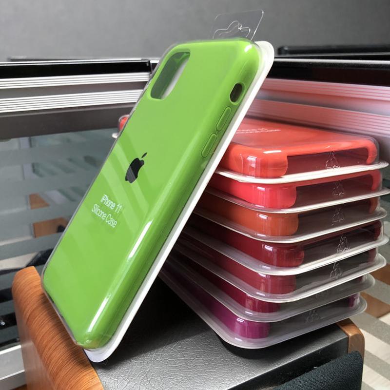 Buy Shockproof Liquid Silicone Case For iPhone 11 12 13 Pro Max 12Mini ...