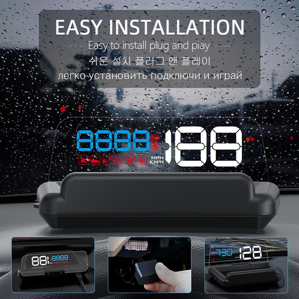 Cheap G100 Car Hud Hd Universal Head Up Display Gps Speed Guide ...