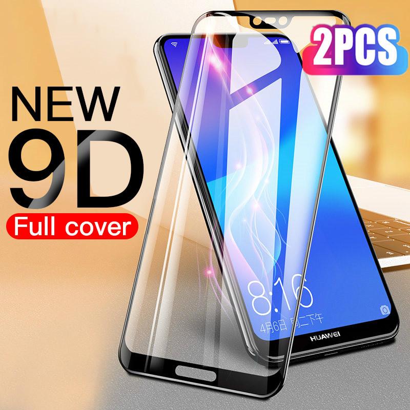 Buy 2-Pack HD Clear 0.26mm Phone Glass On For Huawei Honor 9 Nova2S P20 Y5 2018 Protective Glass ...