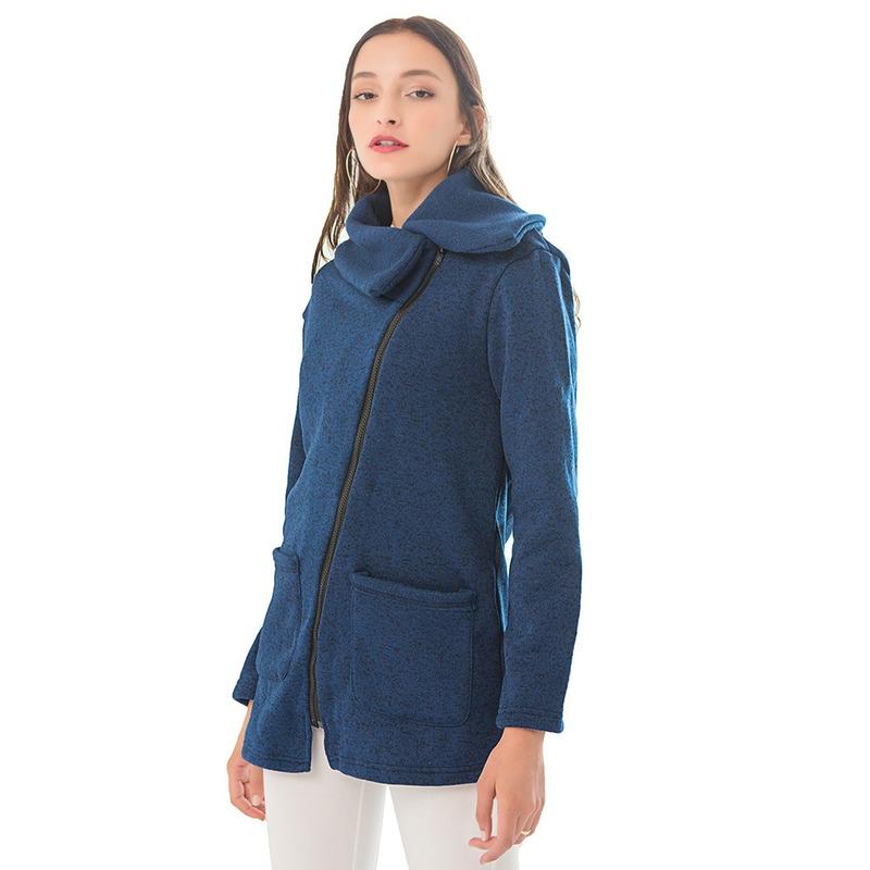 Satın alın Women's Coat Plus Velvet Sweater Women's Autumn and Winter ...