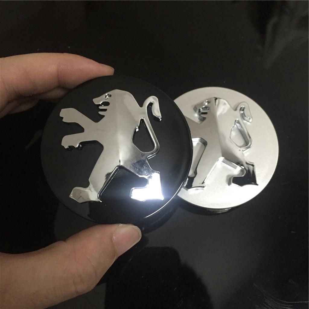 Buy 4Pcs Car Emblem Hub Caps Center Cover Car Tire Replacement Cover ...