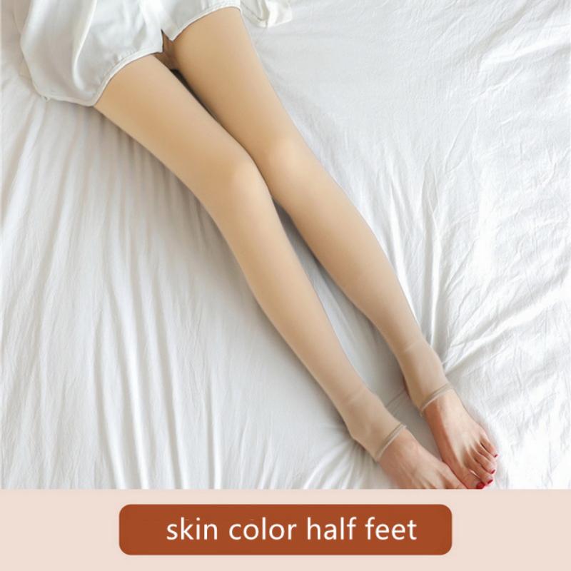 Buy 2023 Warm Fleece Lined Tights Women Winter Thermal Stockings Sexy ...