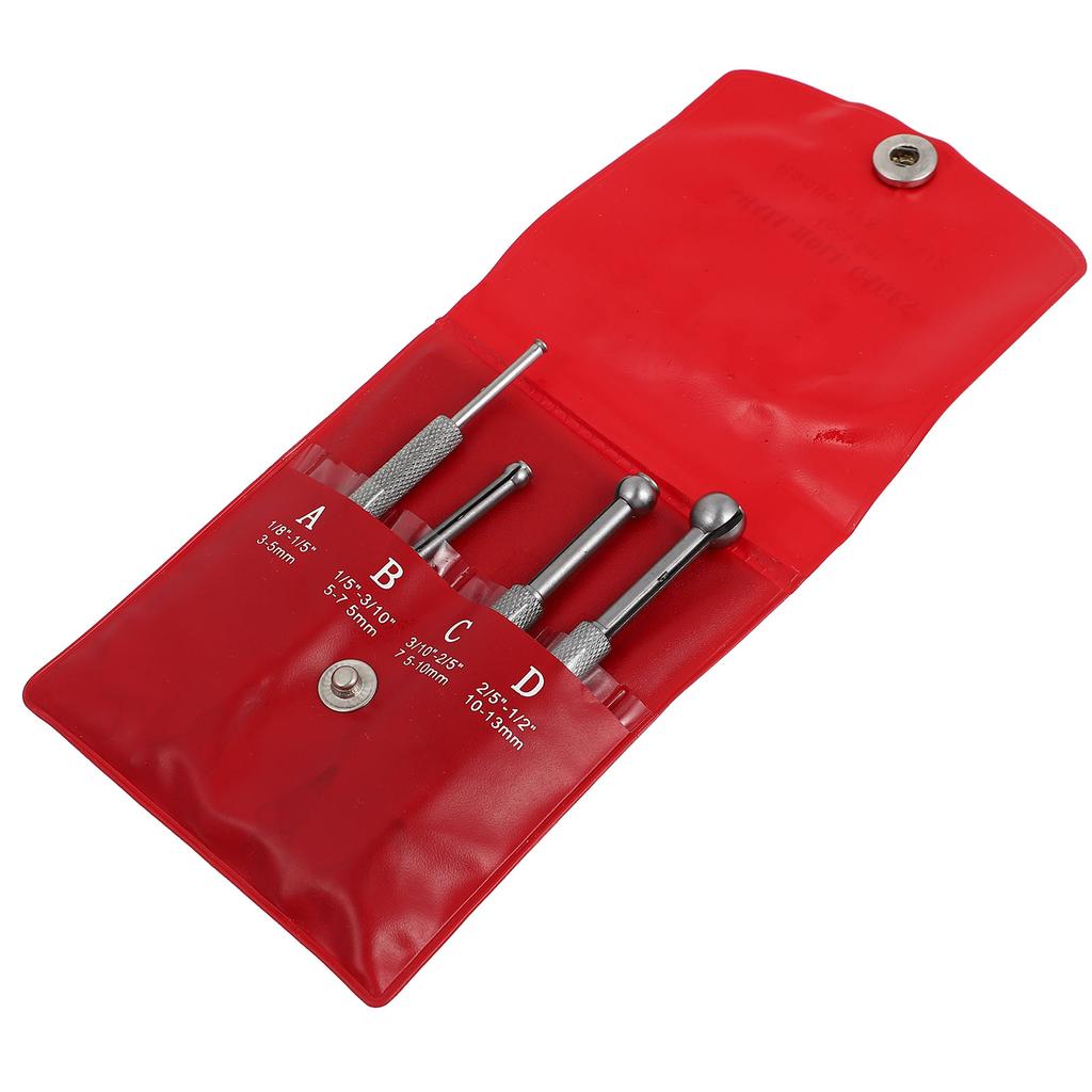 Buy 6pcs 8-150mm Range Telescoping Gage Set T-Bore Hole Gauges T-Gage ...