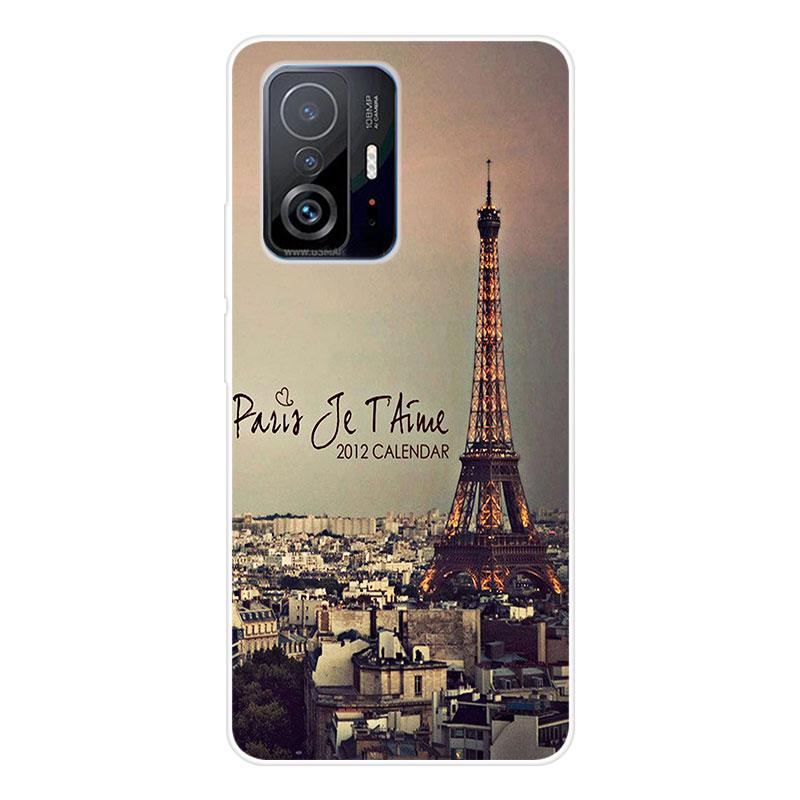 Buy For Xiaomi 11T Pro 11 T Case Soft Silicone Back Cover Cartoon Phone ...