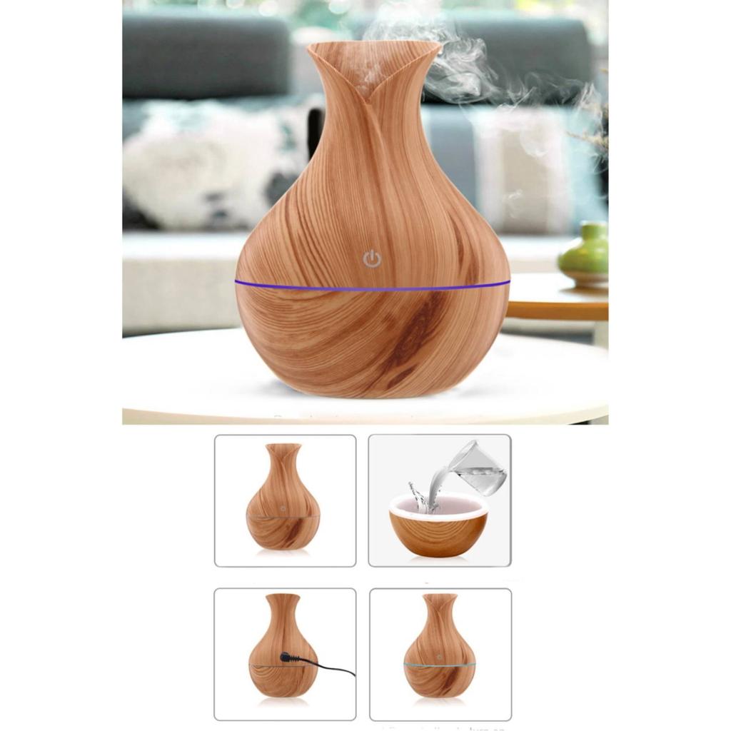 Cheap Vase Design Led Lighted Decorative Air Humidifier Humidification ...