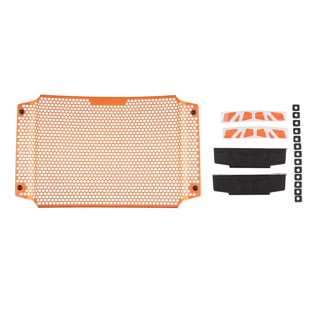 Buy Orange Radiator Grille Guard Cover Protector for KTM Duke 790 ...