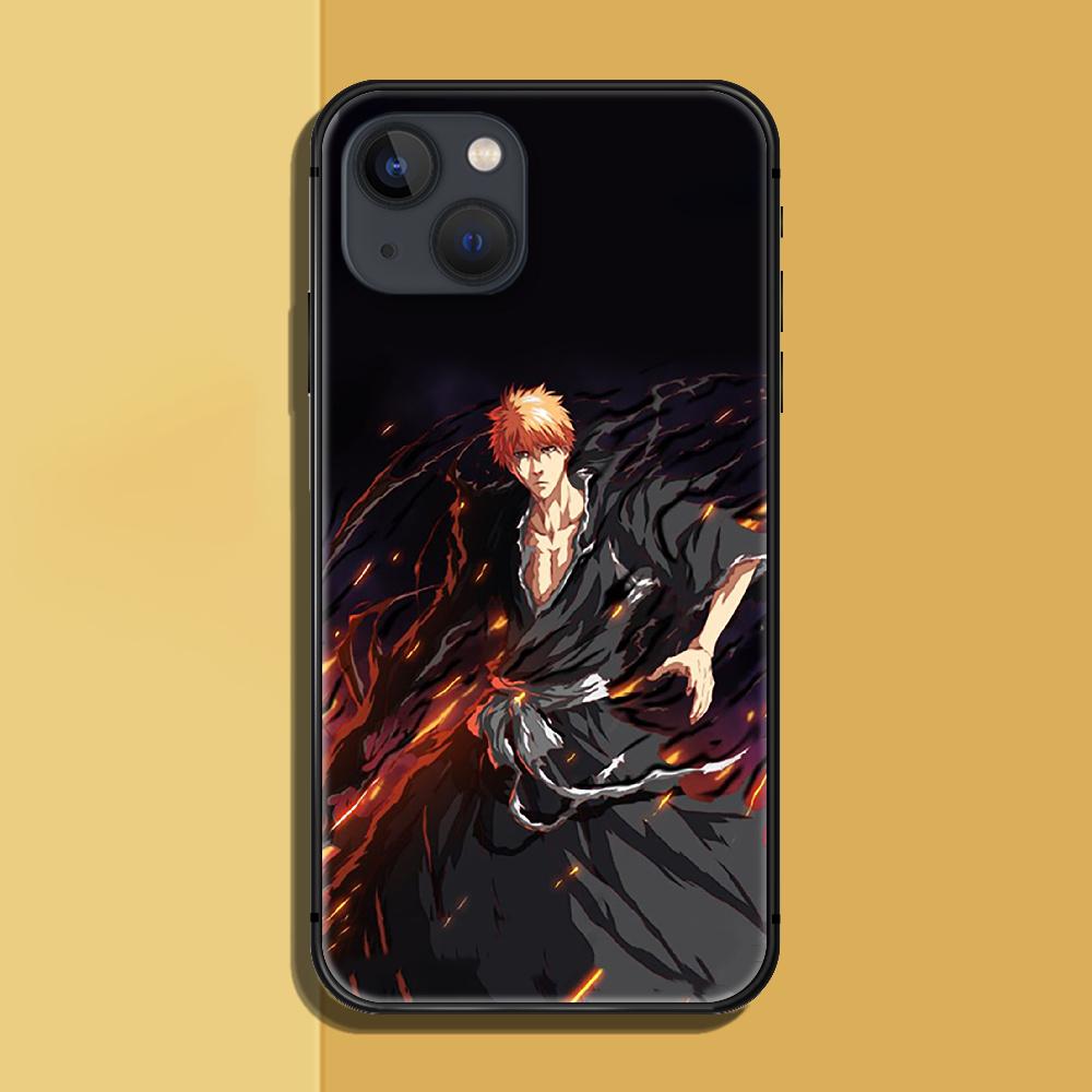 Buy Bleach Anime Ichigo Kurosaki Phone Case Cover Cell For Iphone ...