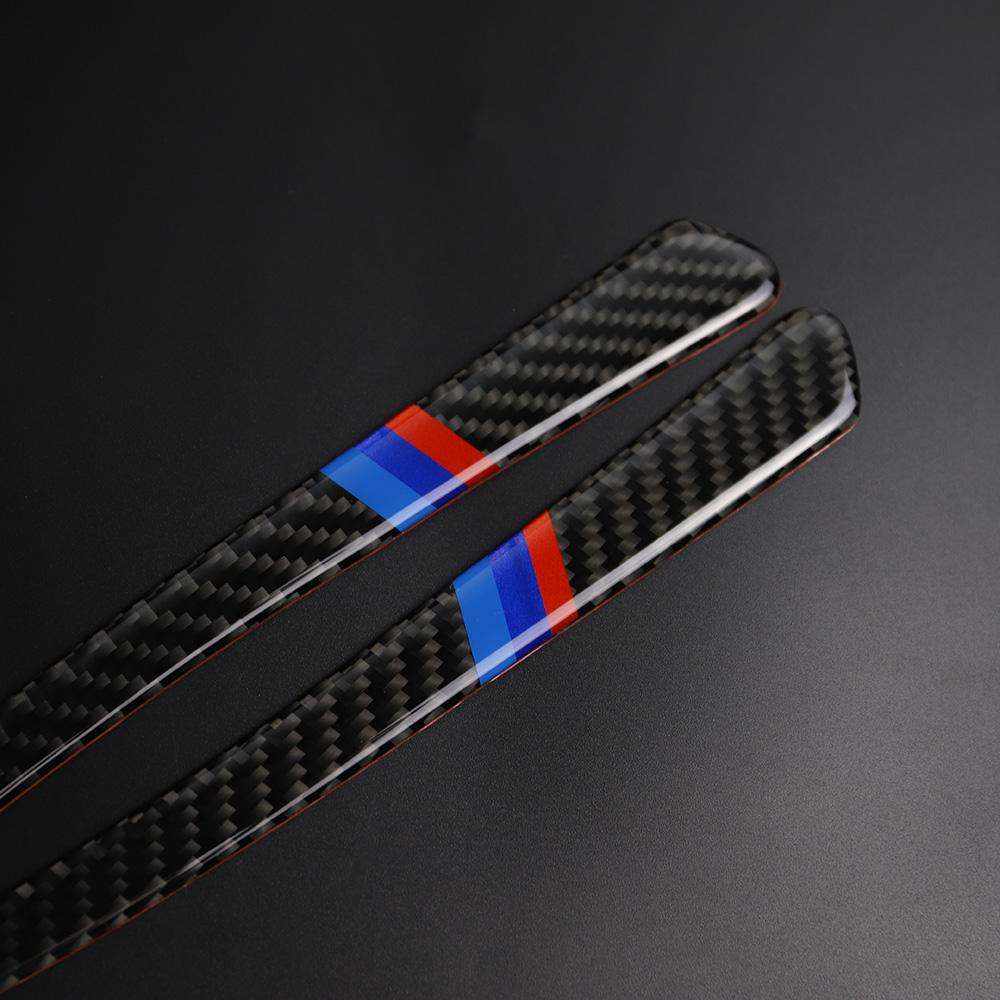 Buy Carbon Fiber Rearview Mirror Anti-Rub Strips Stickers 2PCS Car Anti ...