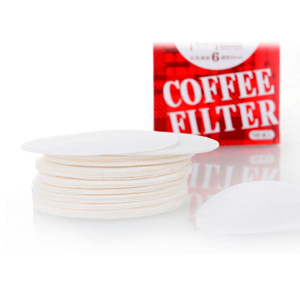 Buy 60mm Diameter Round Coffee Filter Paper Mocha Pot Large Accessories ...